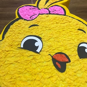 Handmade Chick CANTICOS Piñata: Kids Party Decoration (28x19.5x4.5) - Etsy