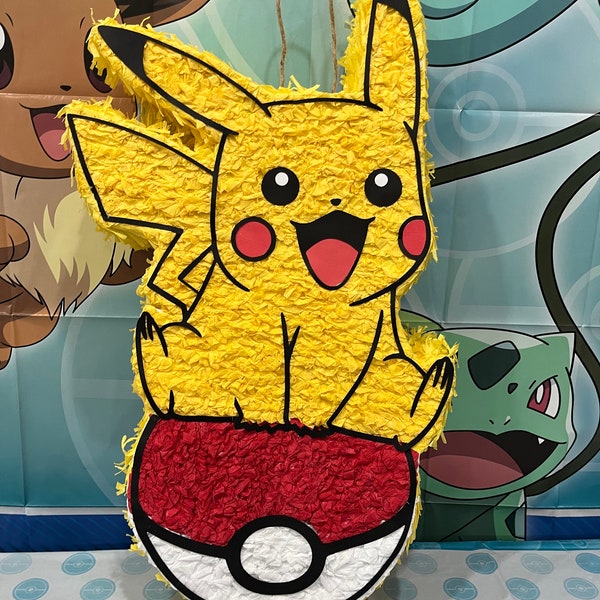 Pikachu Pinata - Etsy