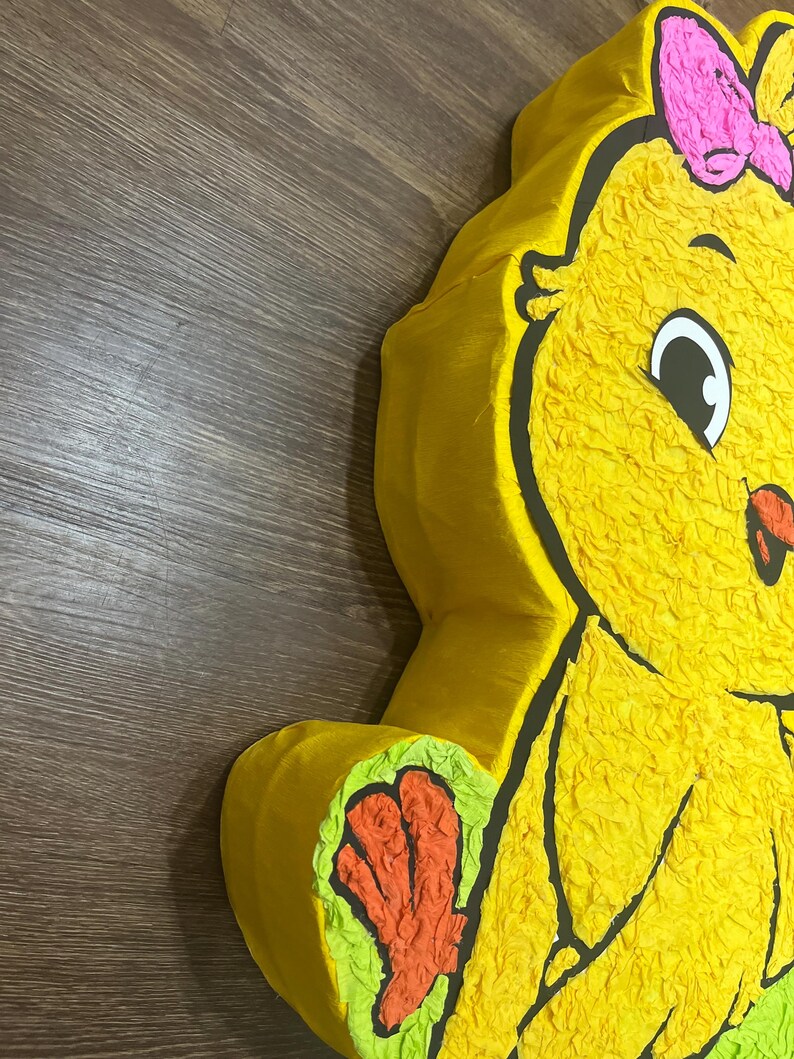 Handmade Chick CANTICOS Piñata: Kids Party Decoration (28x19.5x4.5) - Etsy