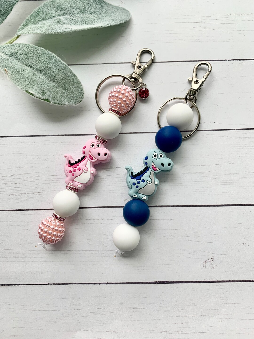 Dinosaur Keychain Fun Keychains Small Gift Child Keychain Stocking ...