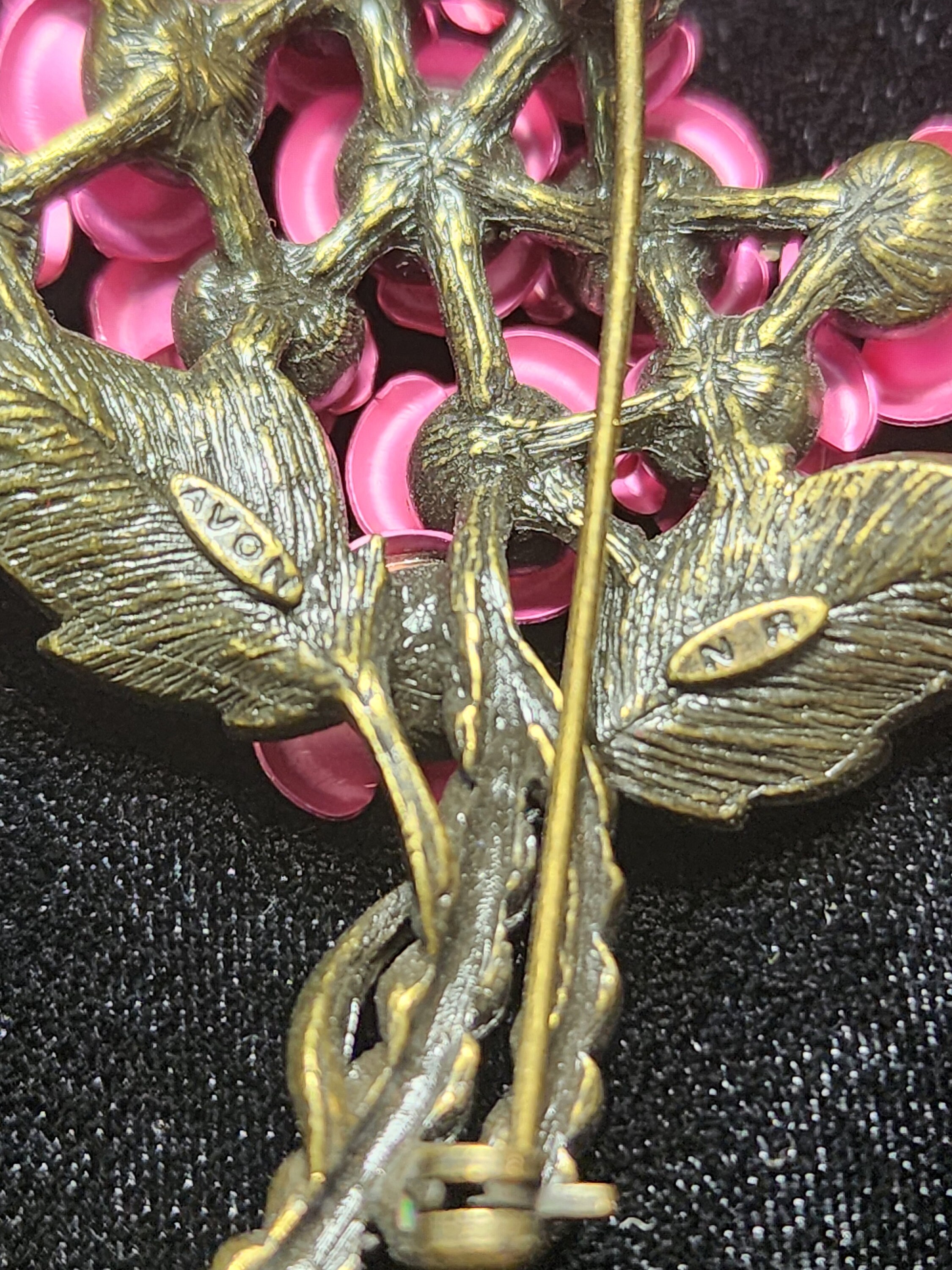 Vintage Avon Nina Ricci Rose Bouquet Brooch - Etsy