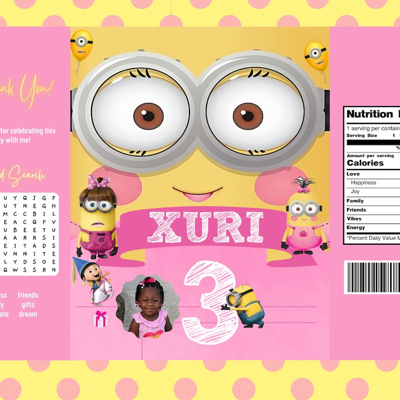 Pink Minion - Etsy