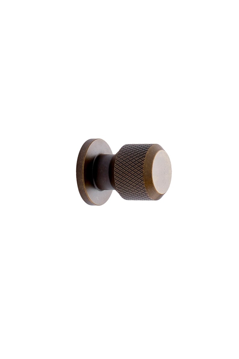 Furnipart Manor Knurled Handles & Knobs Antique Brass - Etsy