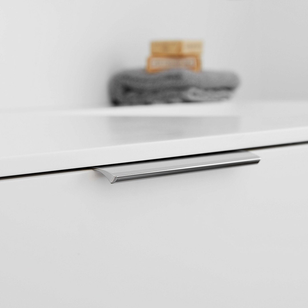 Furnipart Edge Straight Chrome Profile Trim Handle 40mm 200mm - Etsy