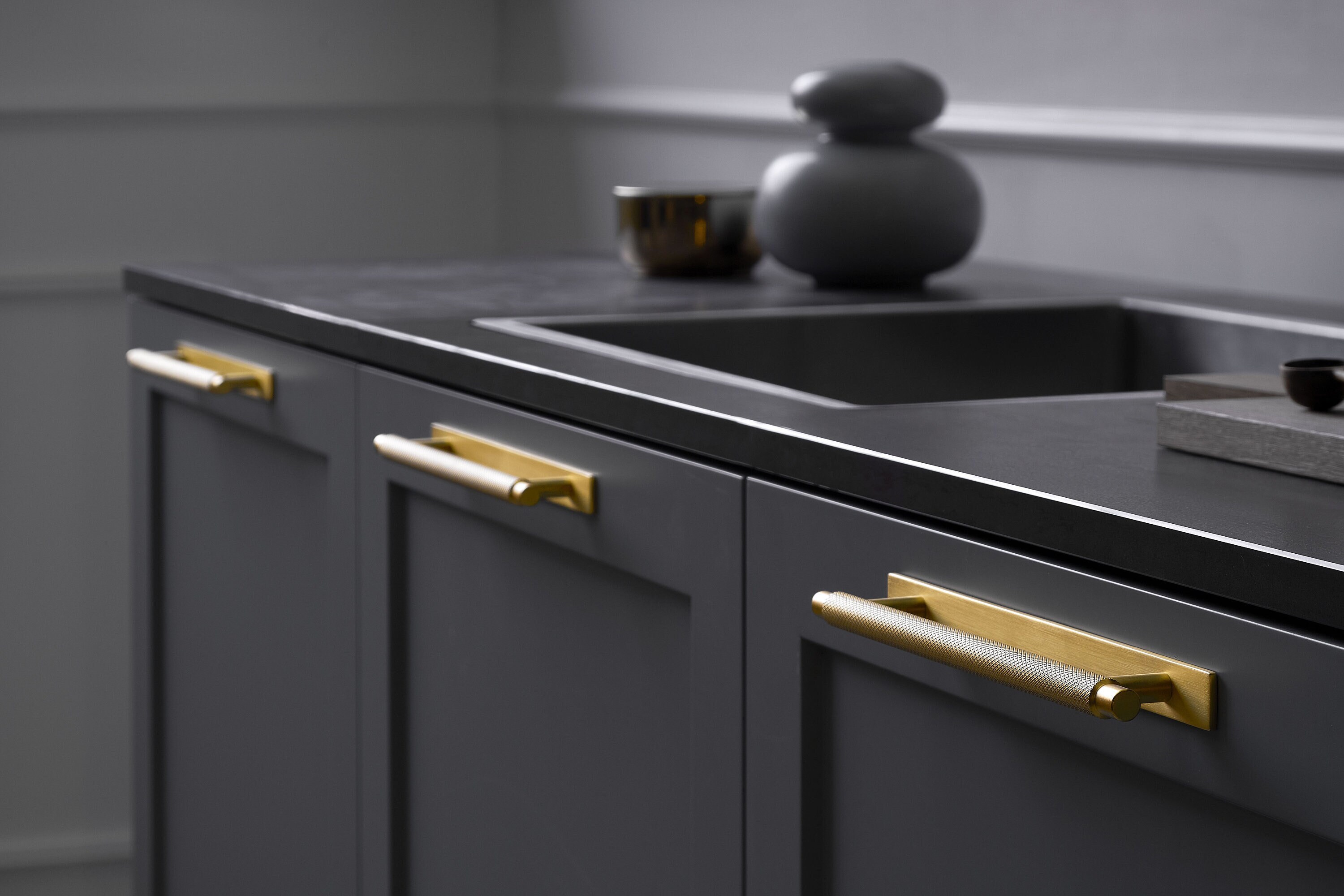 Furnipart Manor Knurled Handles & Knobs Gold - Etsy