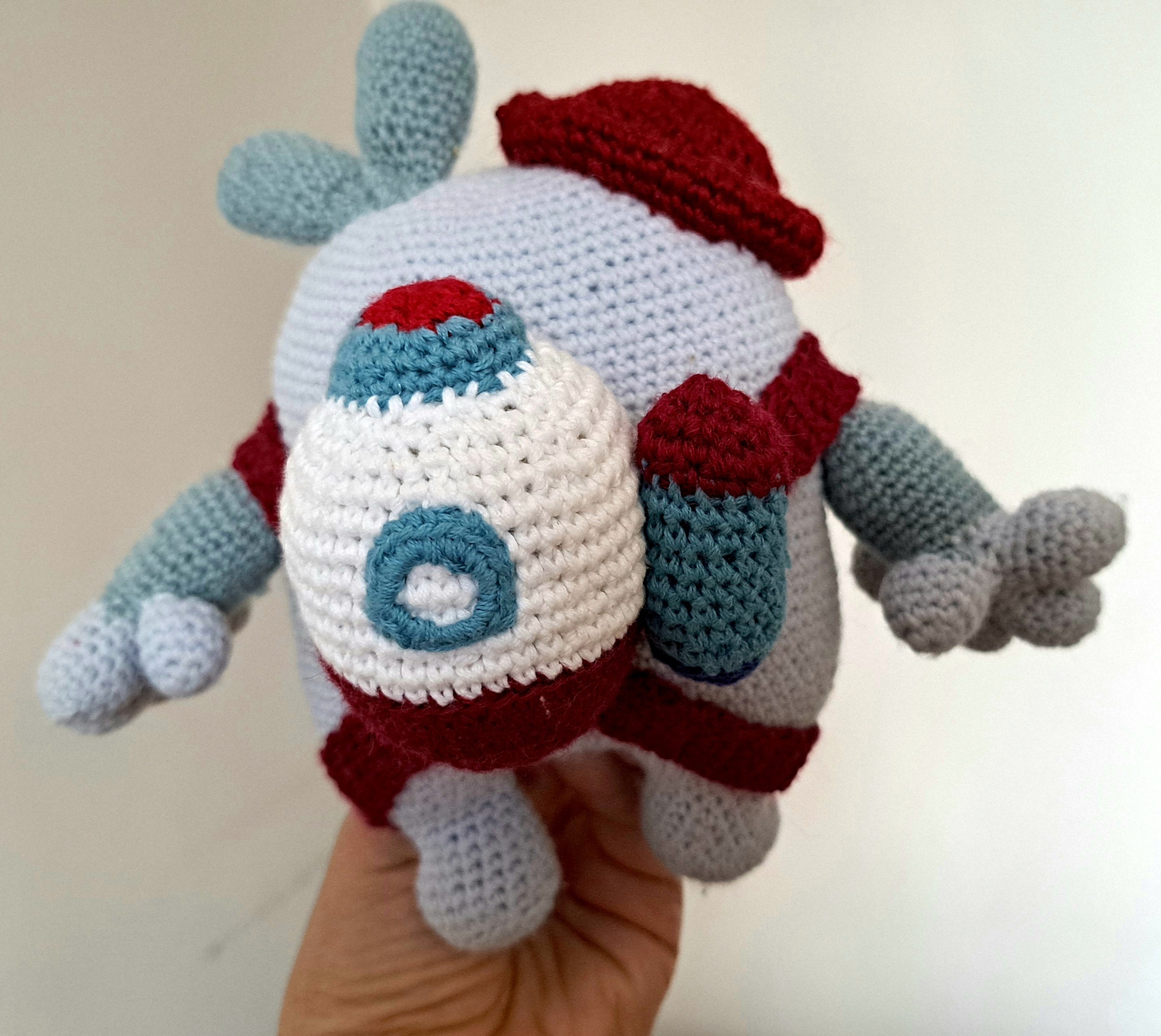 Crochet Pattern Squeak Brawl Stars, Detailed Master Class, Eco Toy for ...