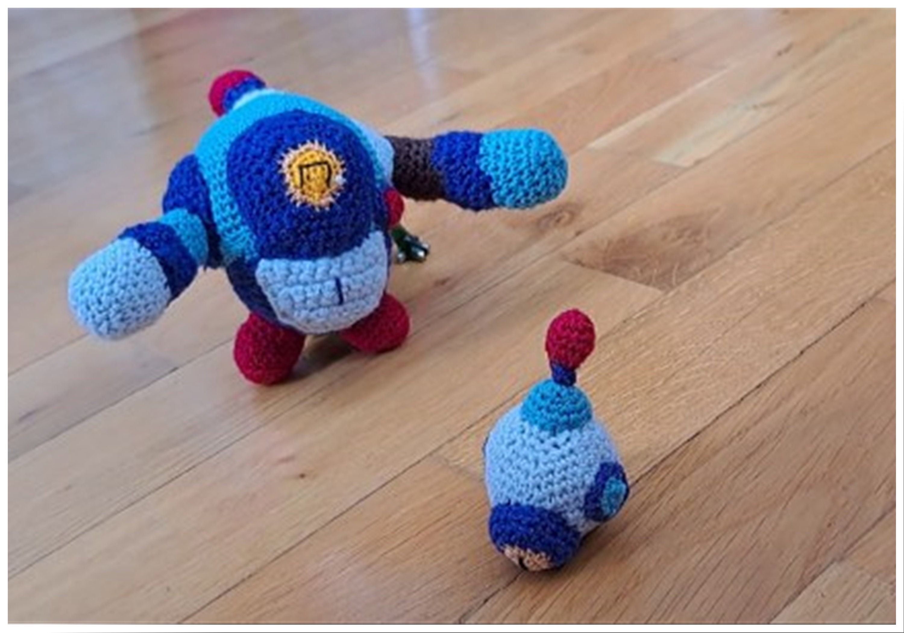 Crochet Pattern Pip Brawl Stars, Detailed Master Class, Eco Toy for ...