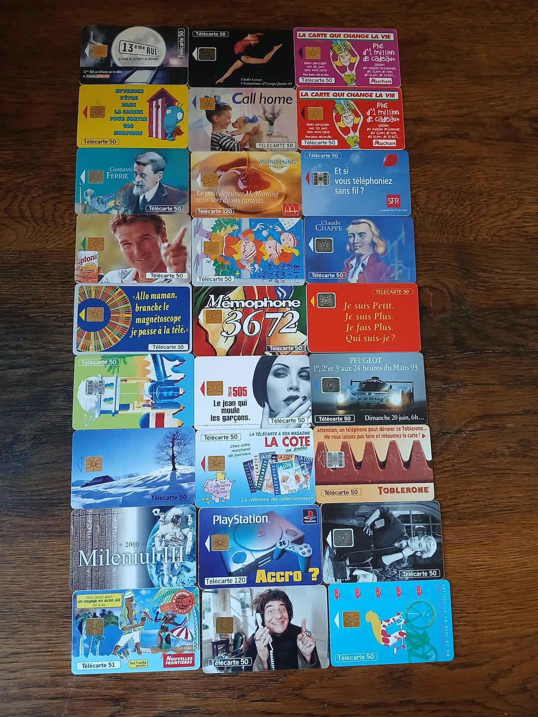 Lot of 27 Vintage Telephone Cards - Etsy