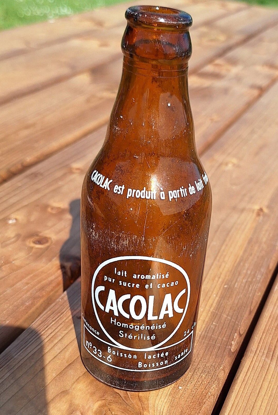 Vintage CACOLAC Bottle From the 1950s - Etsy