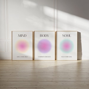 Positive Affirmation Print Set of 3 DIGITAL - Spiritual Poster Prints ...