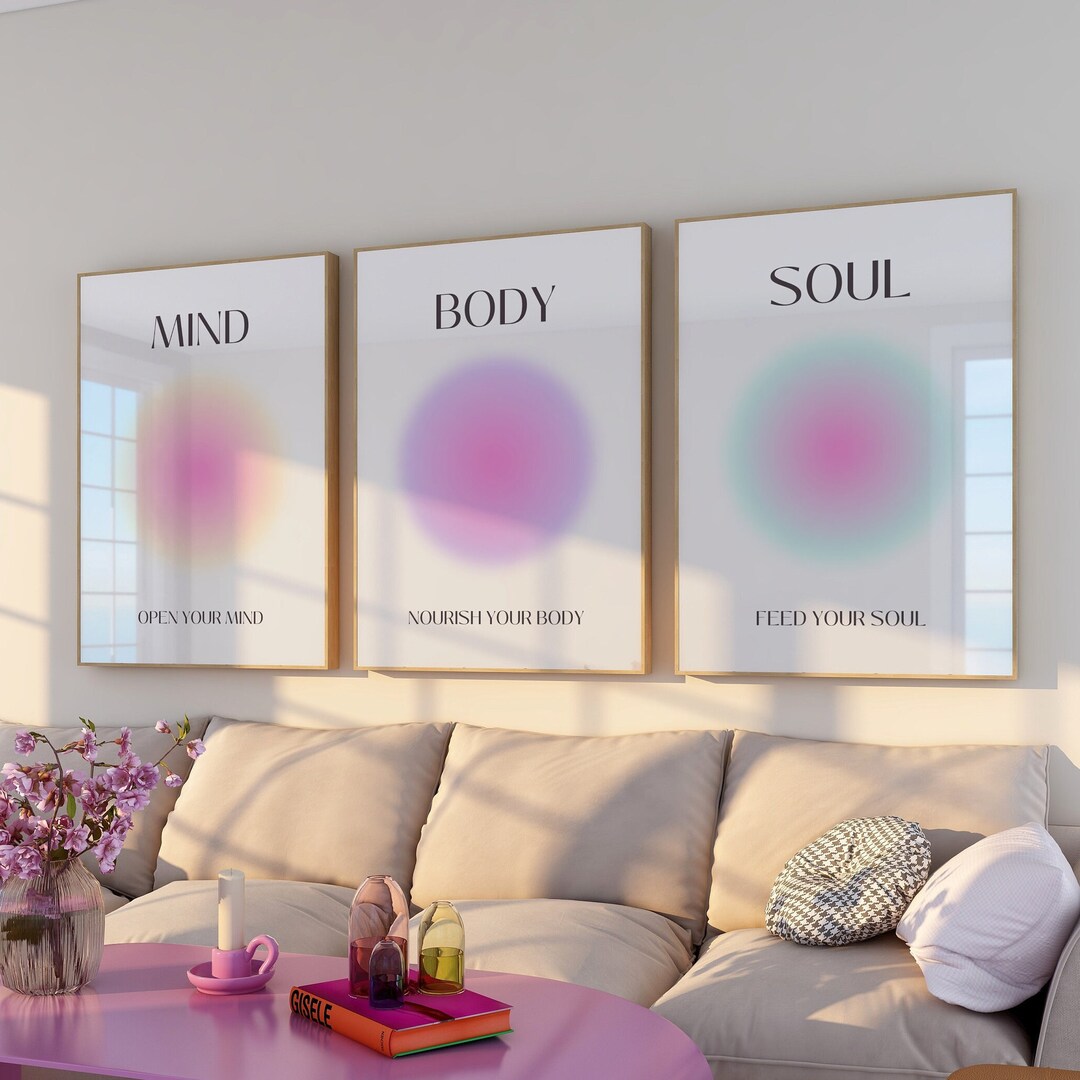 Positive Affirmation Print Set of 3 DIGITAL - Spiritual Poster Prints ...