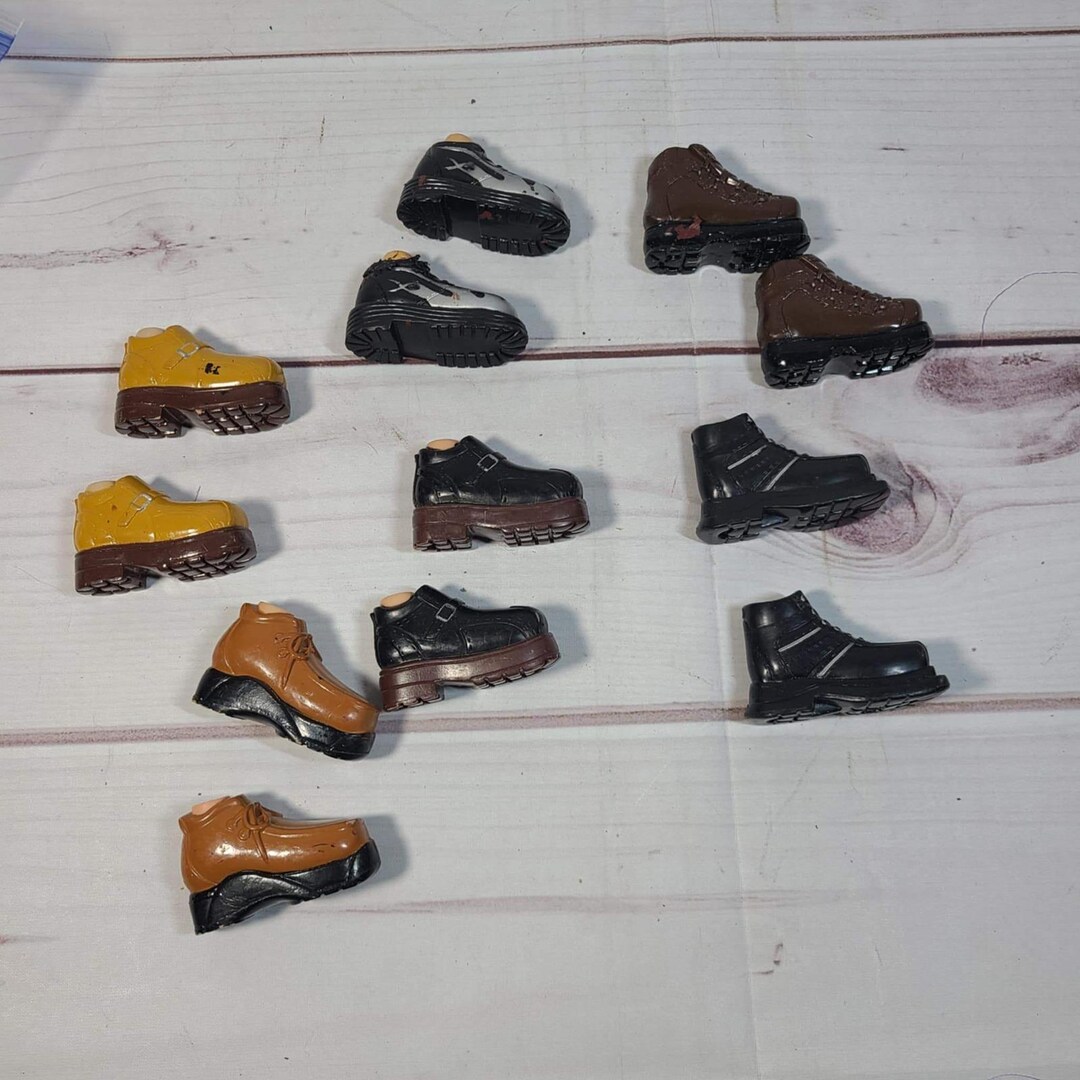 Bratz Boys Doll Shoes Lot Platform Boots - Set of 6 Pairs - Etsy