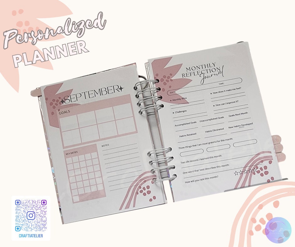 Personalized Planner 2024 Custom 2024 Planner Weekly Planner Monthly ...