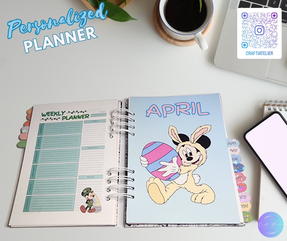 Personalized Planner 2024 Custom Planner Weekly Planner Monthly Planner ...
