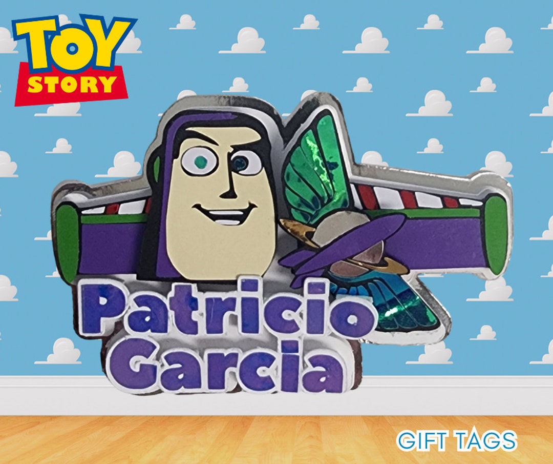 Toy Story Gift Tag for Birthday, Gift Tags for Kids, Gift Tag Stickers ...