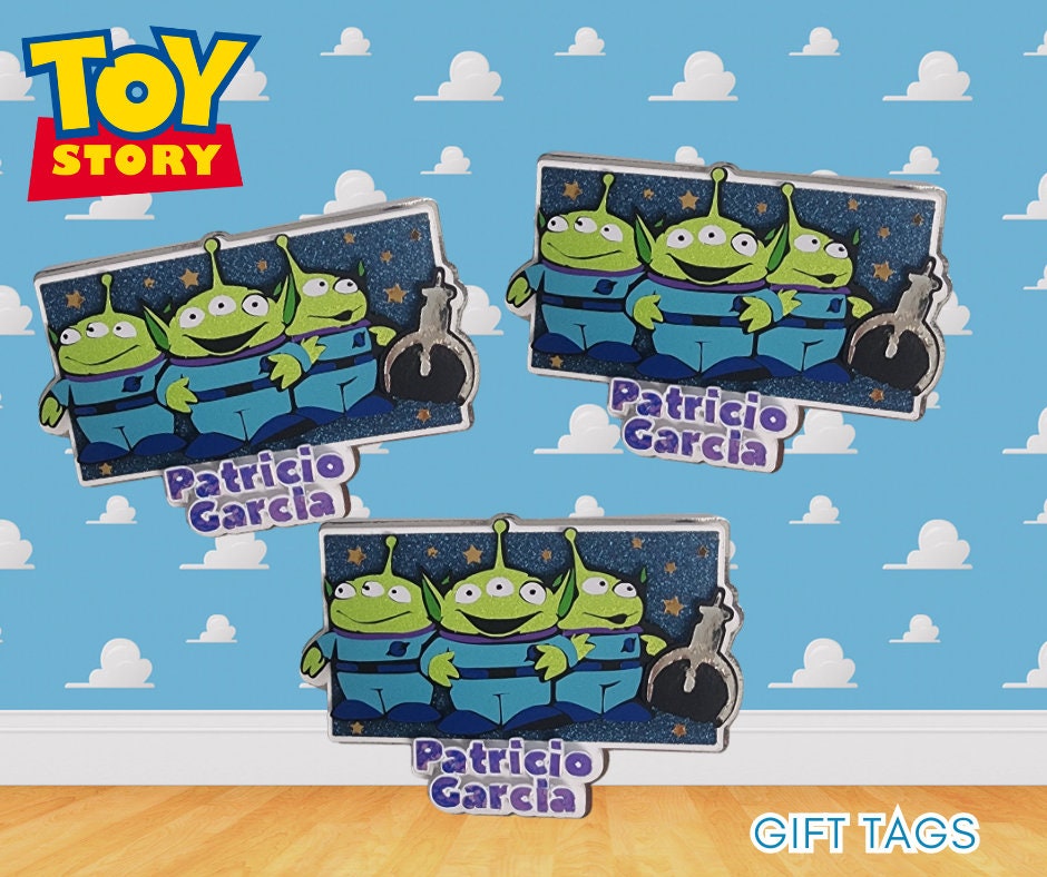 Toy Story Gift Tag for Birthday, Gift Tags for Kids, Gift Tag Stickers ...