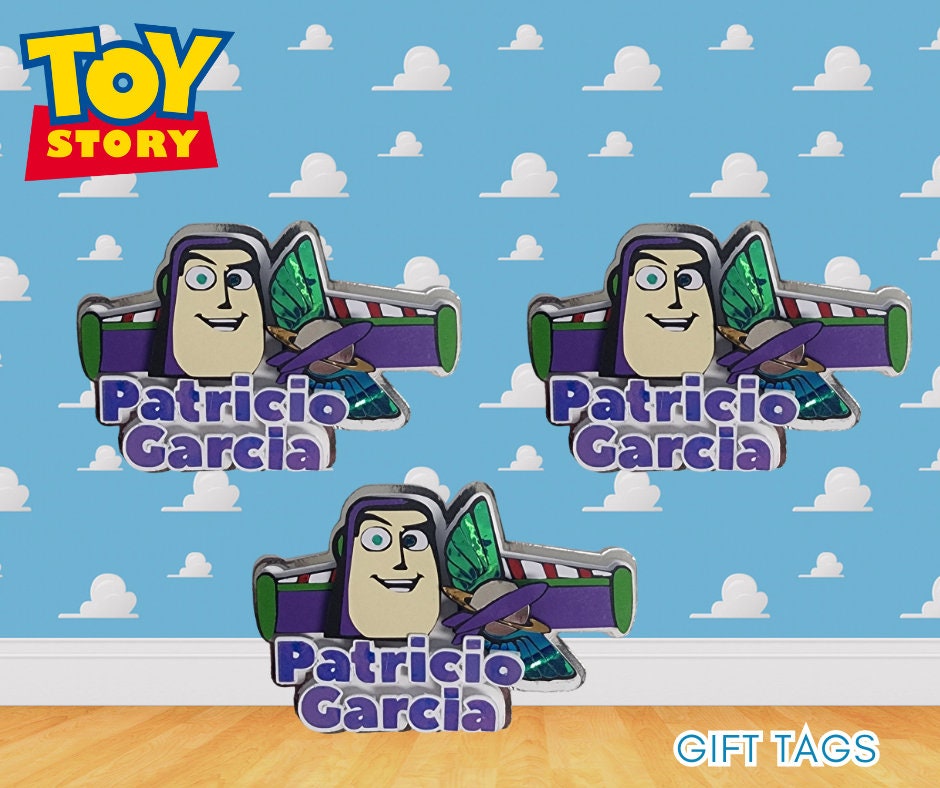 Toy Story Gift Tag for Birthday, Gift Tags for Kids, Gift Tag Stickers ...