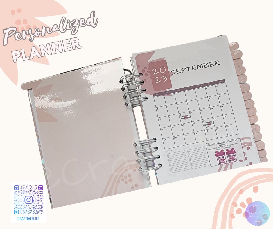 Personalized Planner 2024 Custom 2024 Planner Weekly Planner Monthly ...