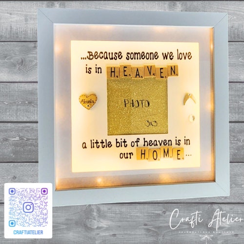Memorial Shadow Box, Memorial Gifts, Memorial Gift, Memorial Shadow Box ...