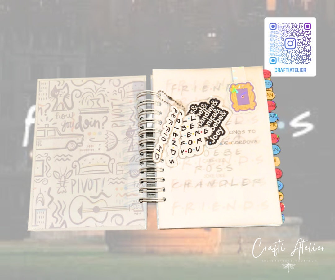 Personalized Planner 2025 Custom Planner FRIENDS Planner Journal ...