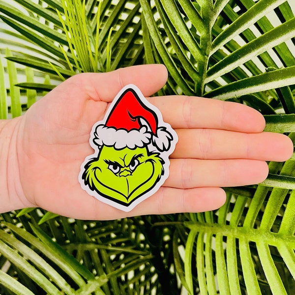 The Grinch Stickers - Etsy