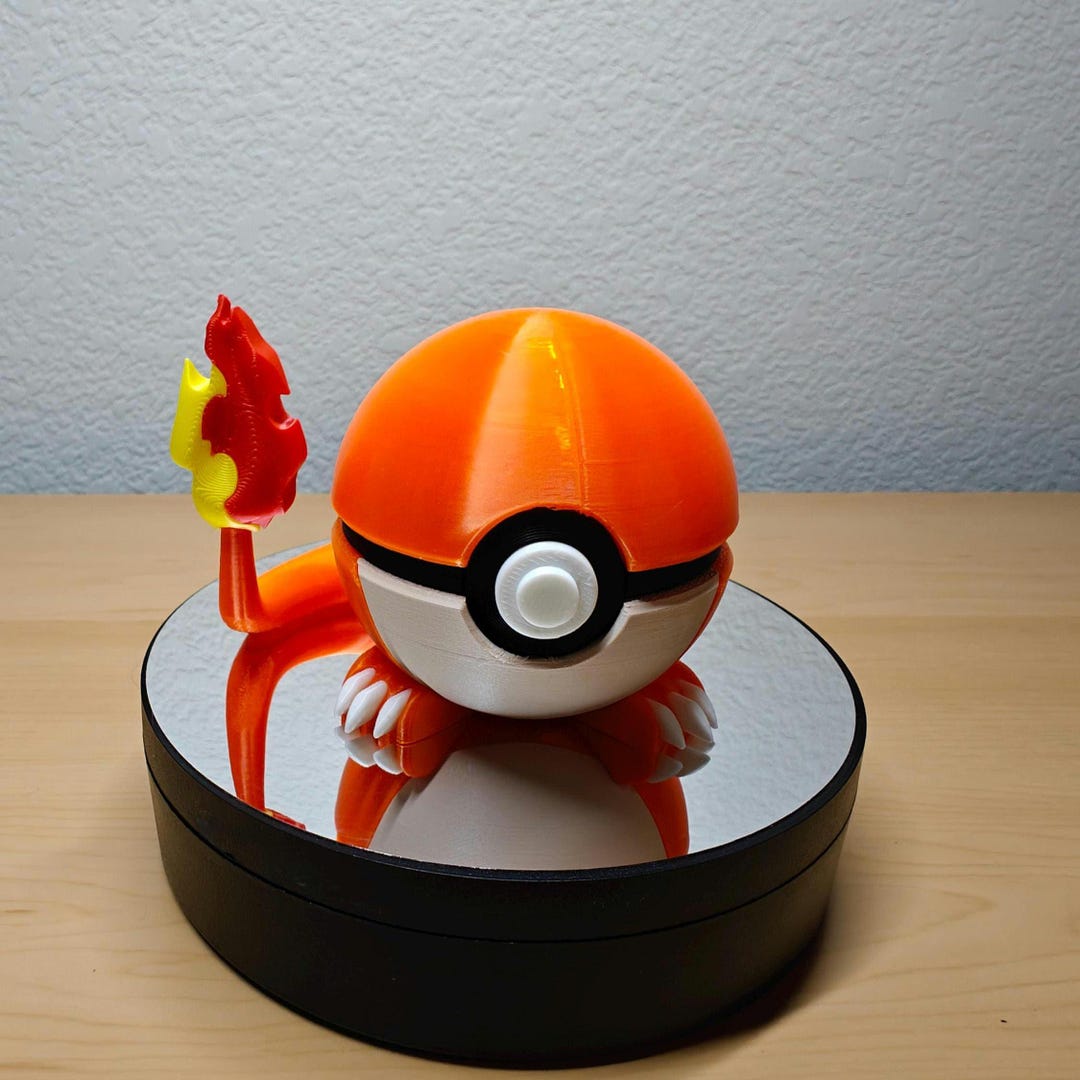 Charmander Ball – Pokémon-inspired Poké Ball - Etsy