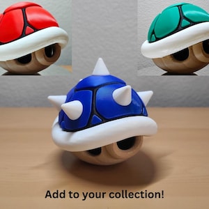 Red Koopa Shell – Mario Kart-inspired Collectible - Etsy UK