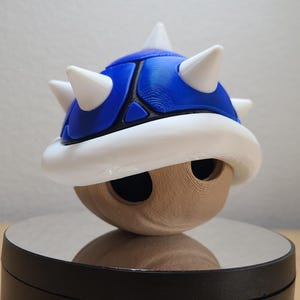 Blue Spiny Shell - Mario Kart Inspired Collectible - Etsy