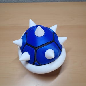 Blue Spiny Shell - Mario Kart Inspired Collectible - Etsy
