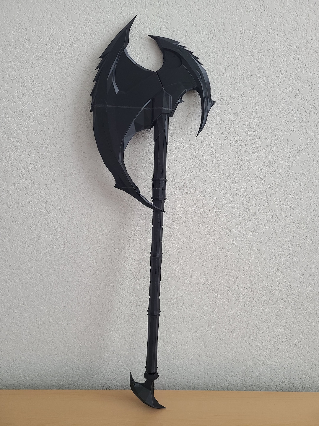 Daedric Battleaxe Replica - Skyrim Inspired Collectible - Etsy