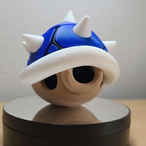Blue Spiny Shell - Mario Kart Inspired Collectible - Etsy