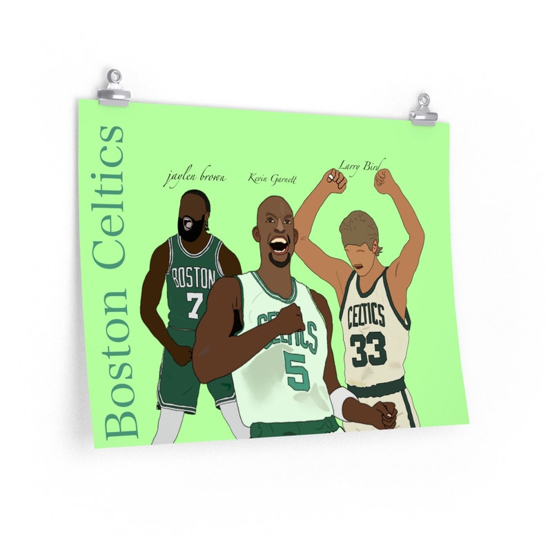 Boston Celtics Poster - Etsy