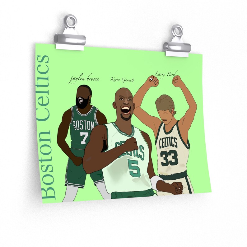 Boston Celtics Poster - Etsy