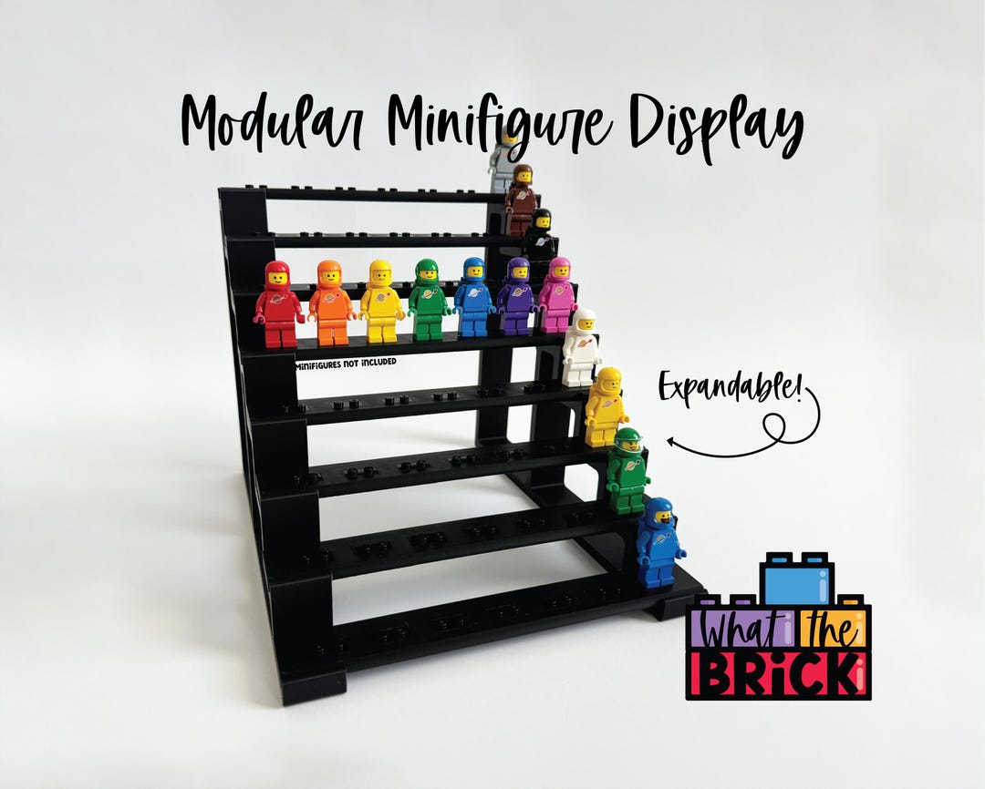 Minifigure Stand, Minifig Display, Mini Figure Case, Lego Storage ...