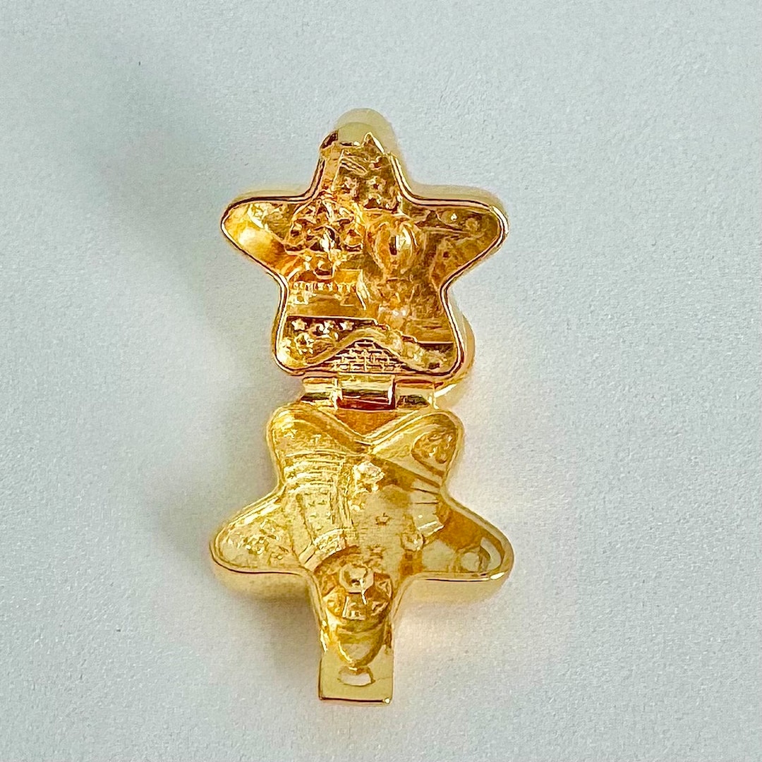 Polly Pocket Fairylight Wonderland 925 Sterling Silver Charm With 24k ...