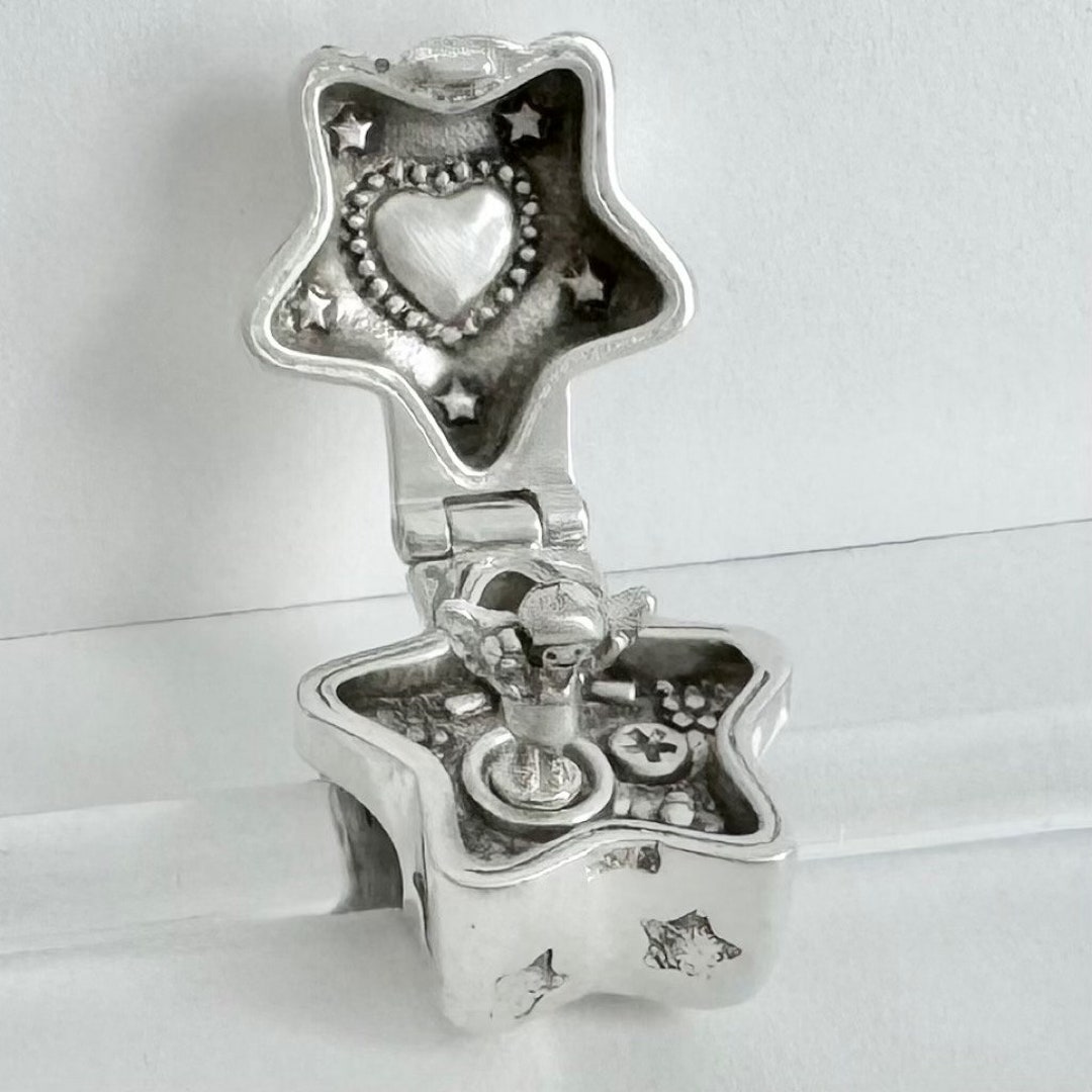 Polly Pocket Little Lulu's Fairy Spells Locket Sterling Silver Charm ...