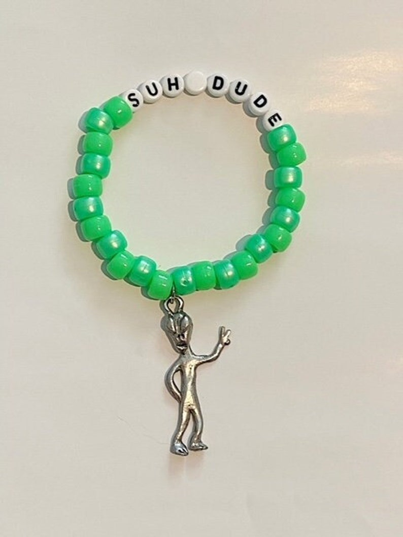 Alien Kandi Bracelet - UFO Inspired, Alien Invasion, Friendship ...