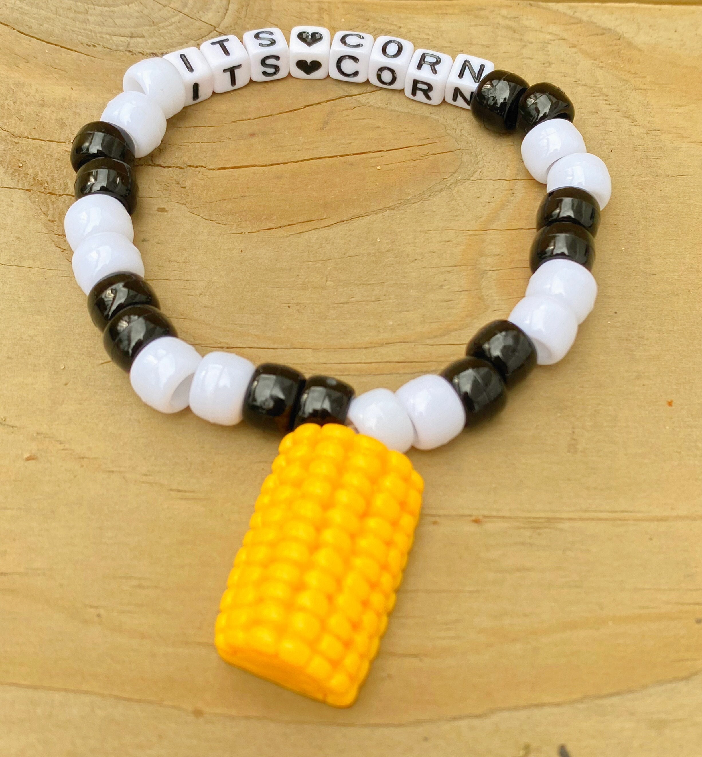 Its Corn Kandi Bracelet Rave Kandi Corn Bracelet - Etsy