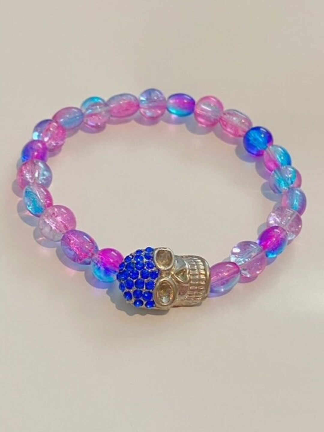 Skull Kandi Bracelet - Rave Wear - Rave Festival Outfits - EDM Wear ...