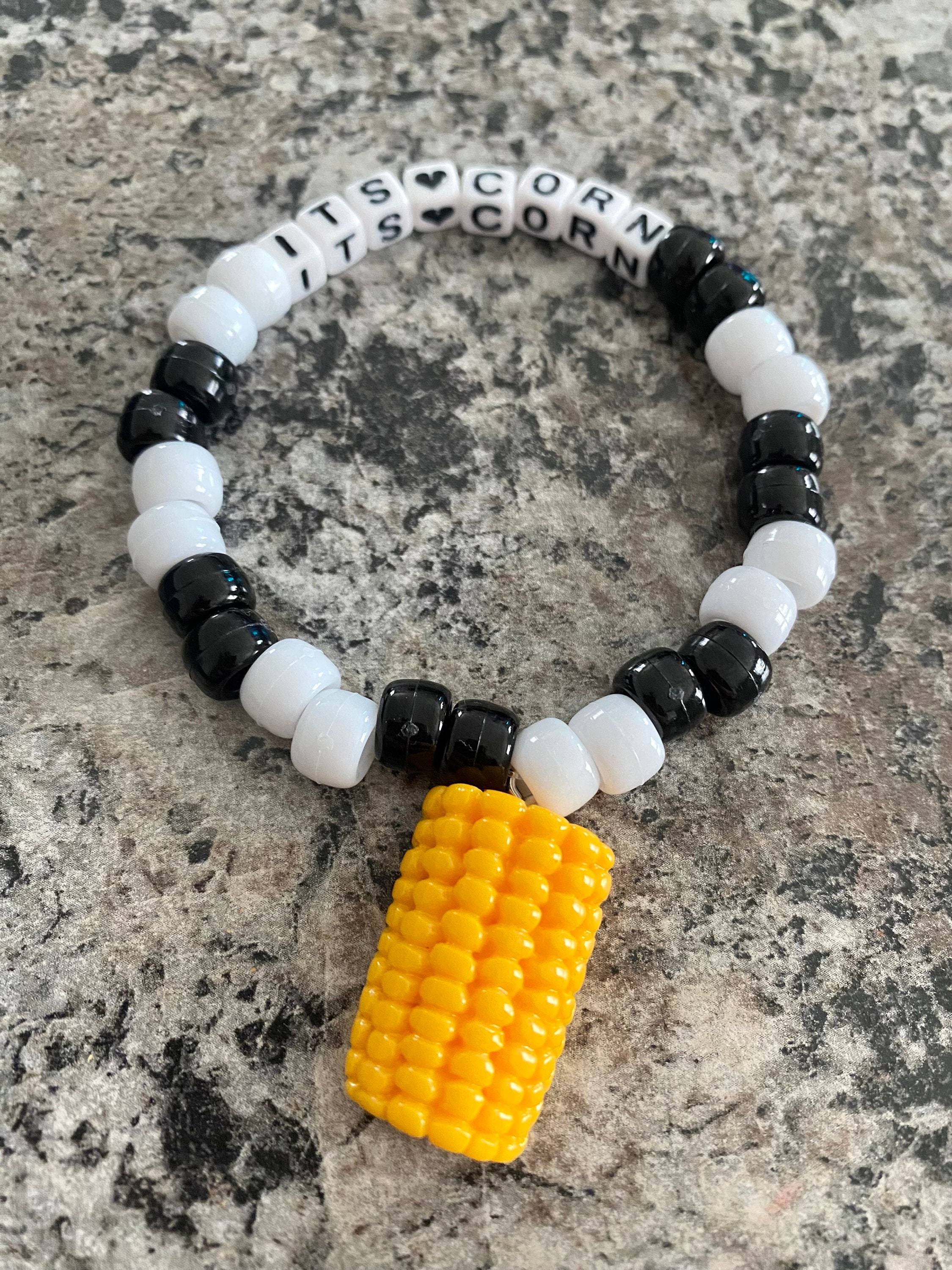 Its Corn Kandi Bracelet Rave Kandi Corn Bracelet - Etsy
