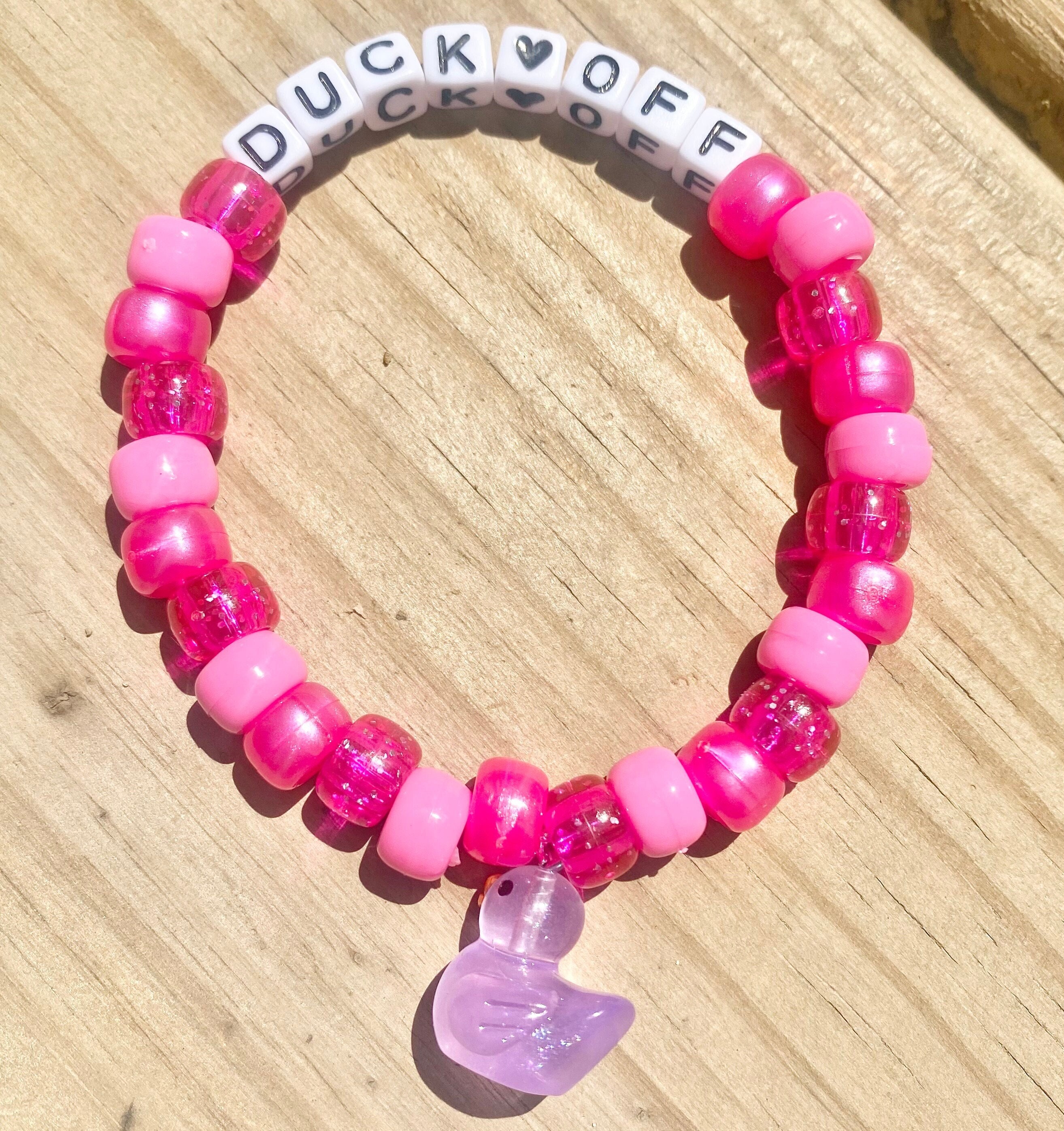 Duck off Rubber Duck Kandi Bracelet, Rubber Duck, Jeep Duck, Duck ...