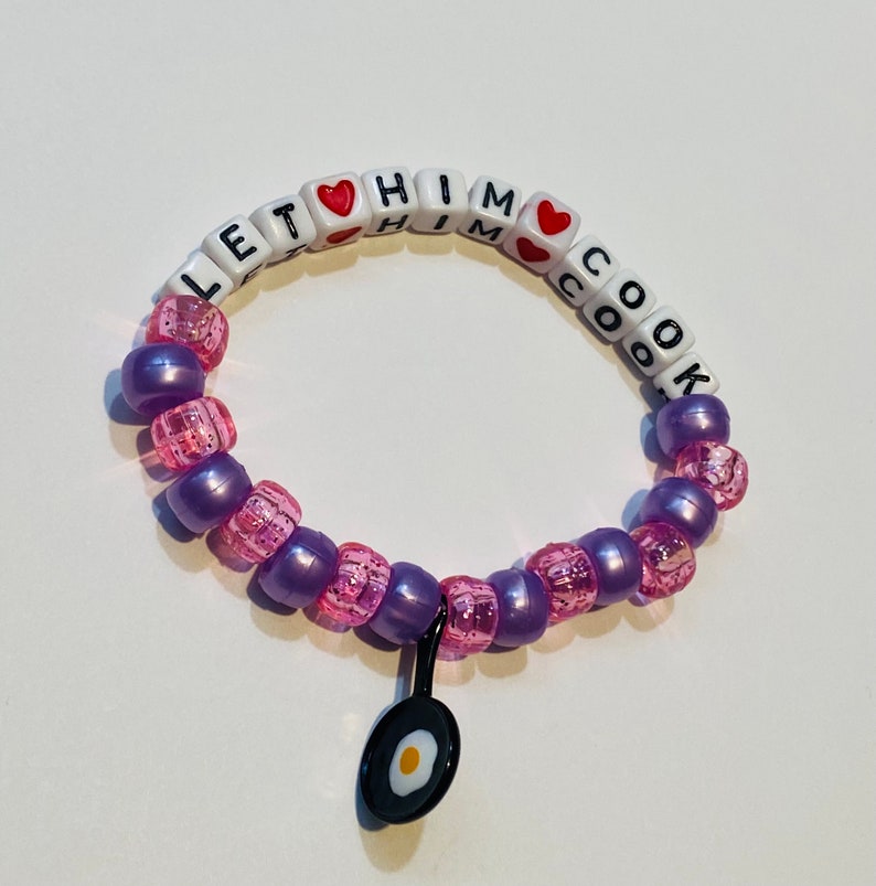 Let Him Cook Rave Kandi Bracelet - Etsy