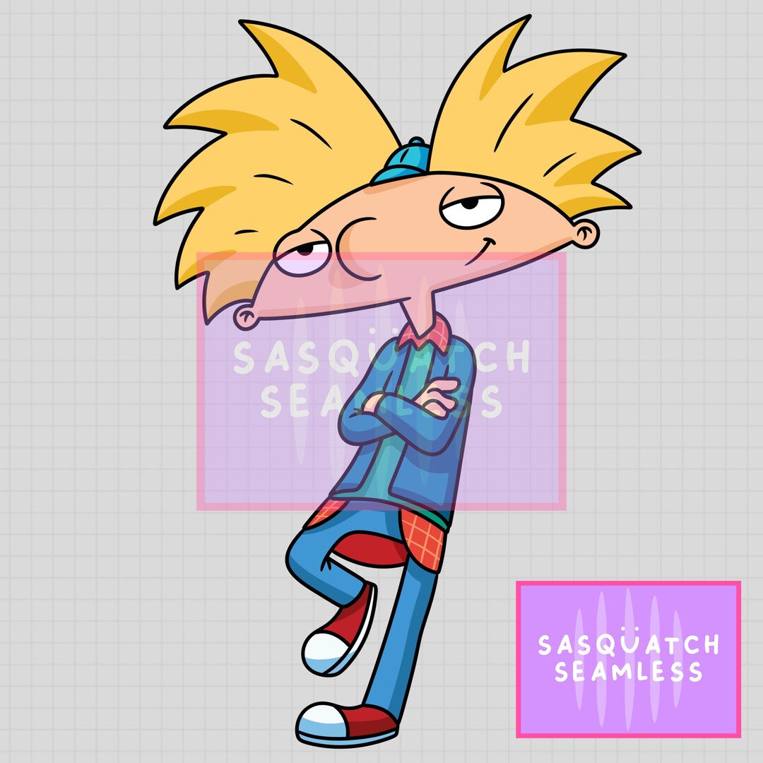 Hey Arnold SUB PNG File for Tee Graphics and Crafts - Etsy