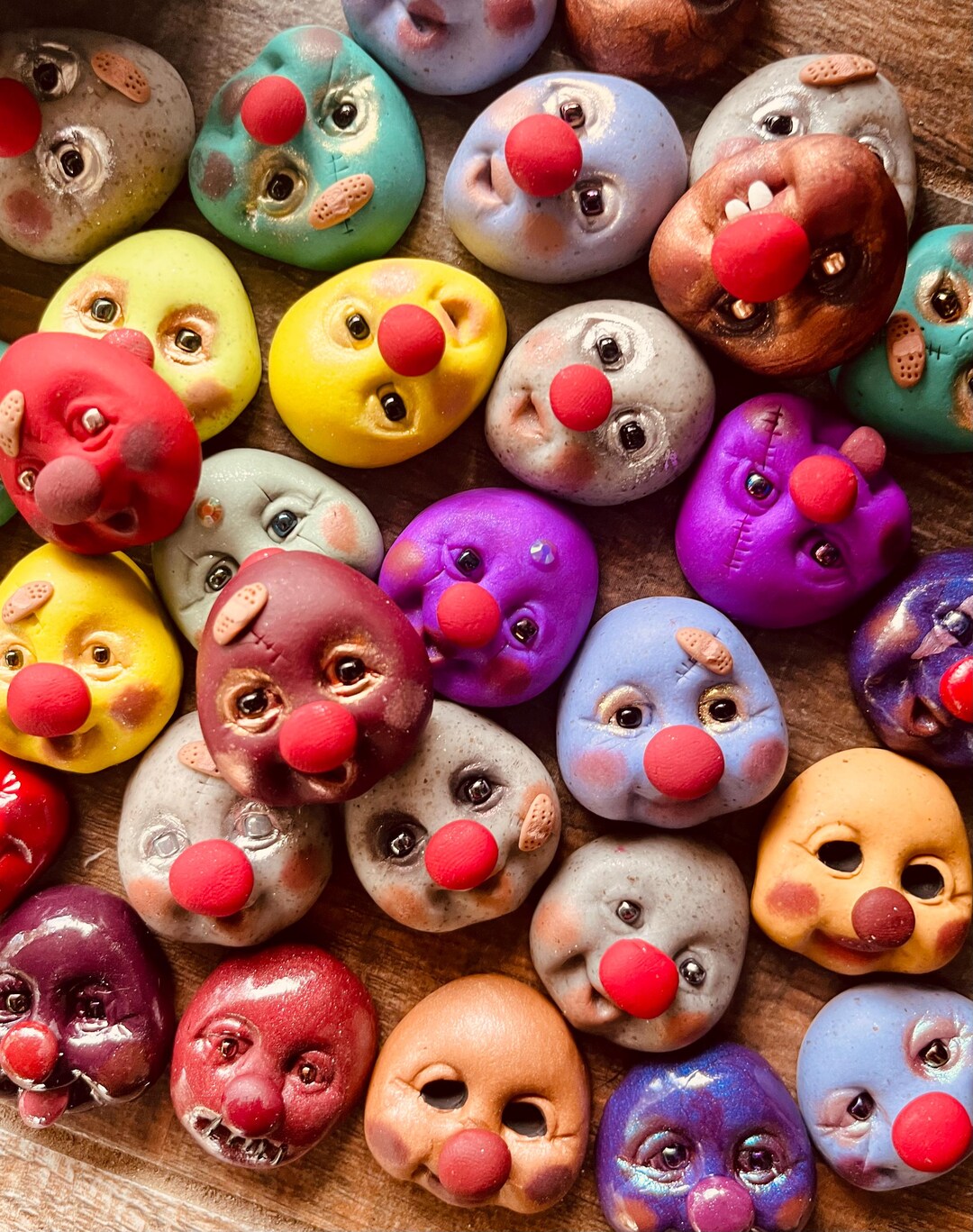 Extra Mini Face Magnets- Set 3 - Etsy
