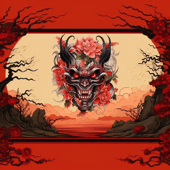 Hannya Mask Wallpaper