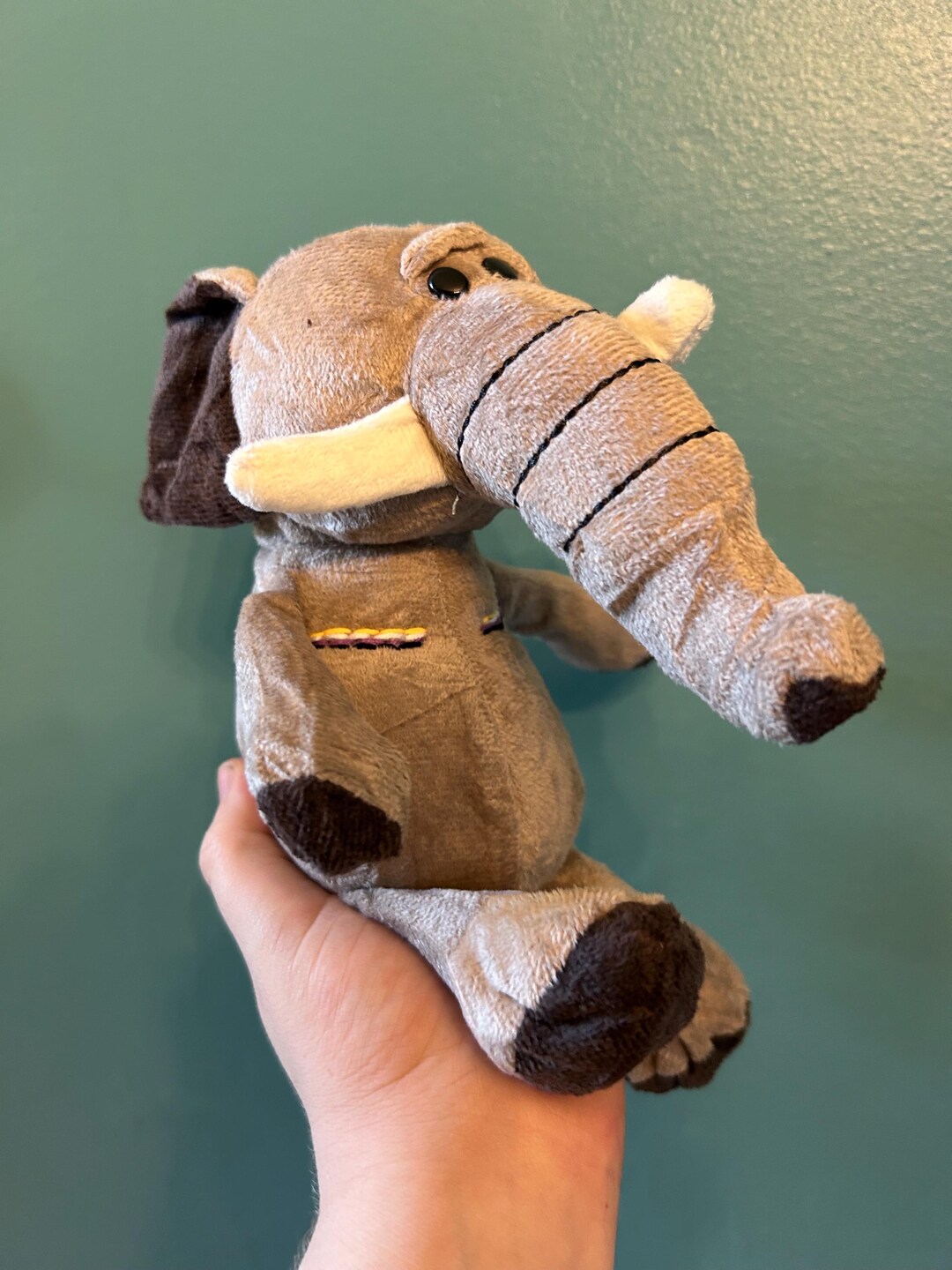 Elephant With Top Surgery Scars in Non Binary Flag Color Scars - Etsy