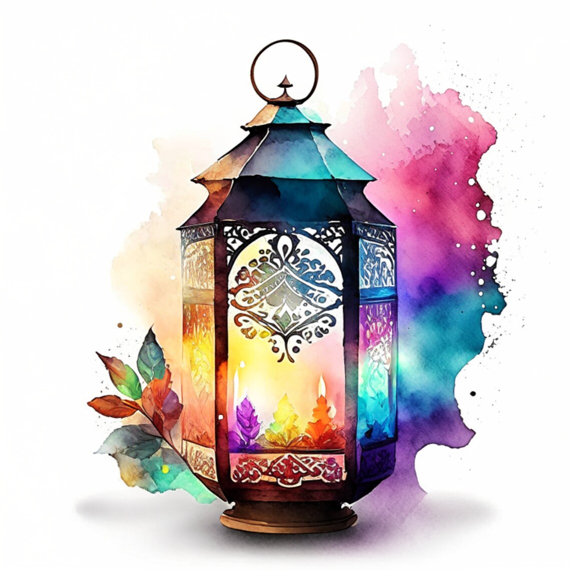 Cute Lantern Clipart 300dpi High Resolution PNG Graphics Instant ...