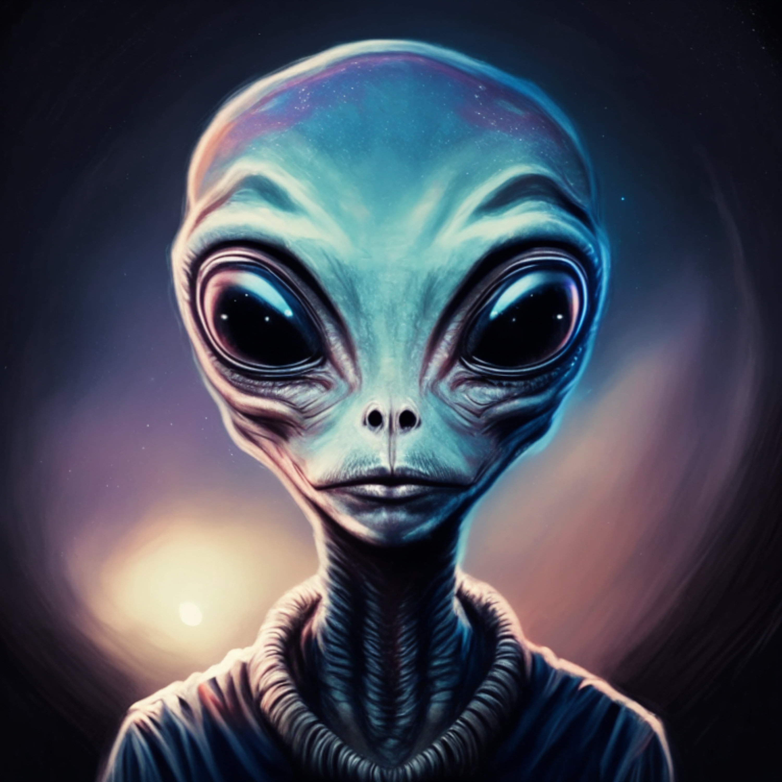 Alien Portraits Clipart | 300dpi High Resolution | PNG Graphics ...