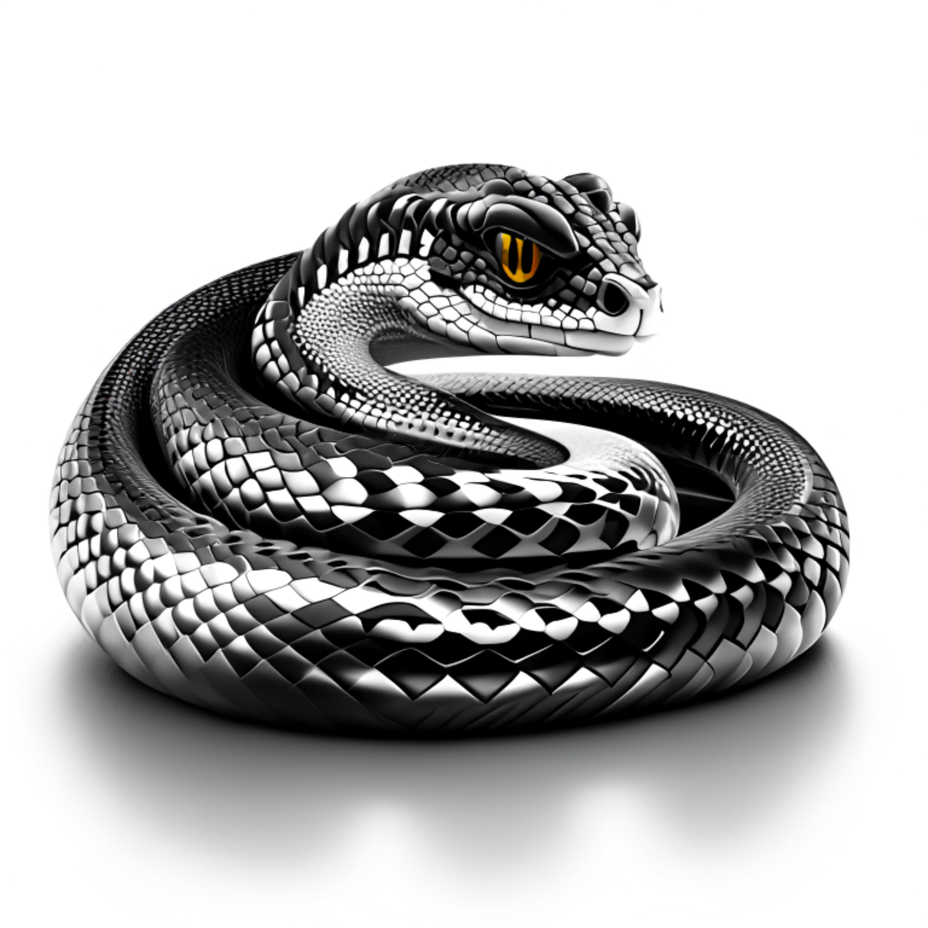 Tattoo Snake Clipart | 300dpi High Resolution | PNG Graphics | Instant ...
