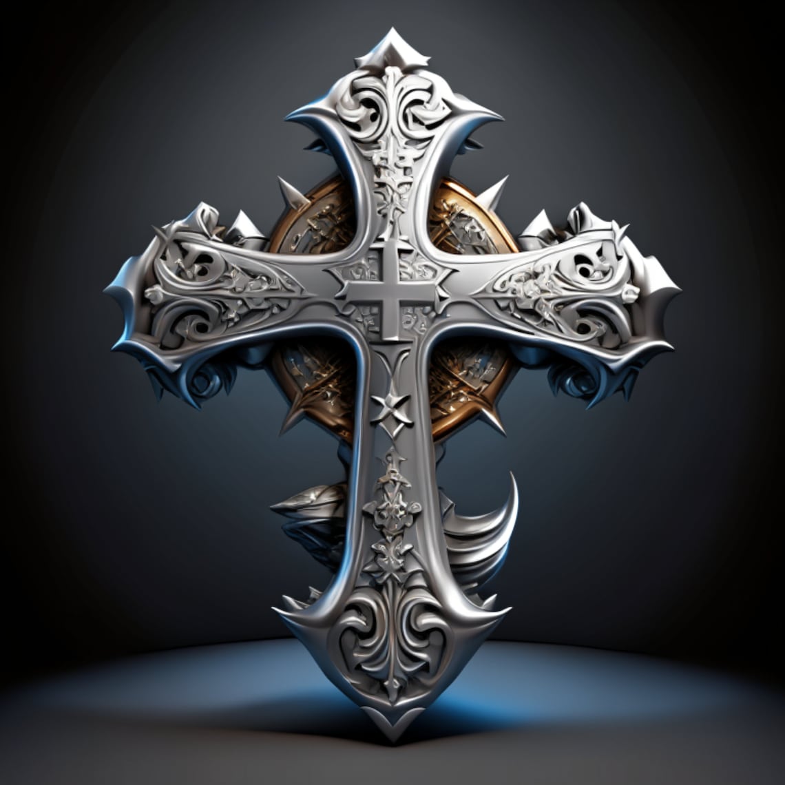 Cross Clipart 300dpi High Resolution PNG Graphics Instant Download for ...